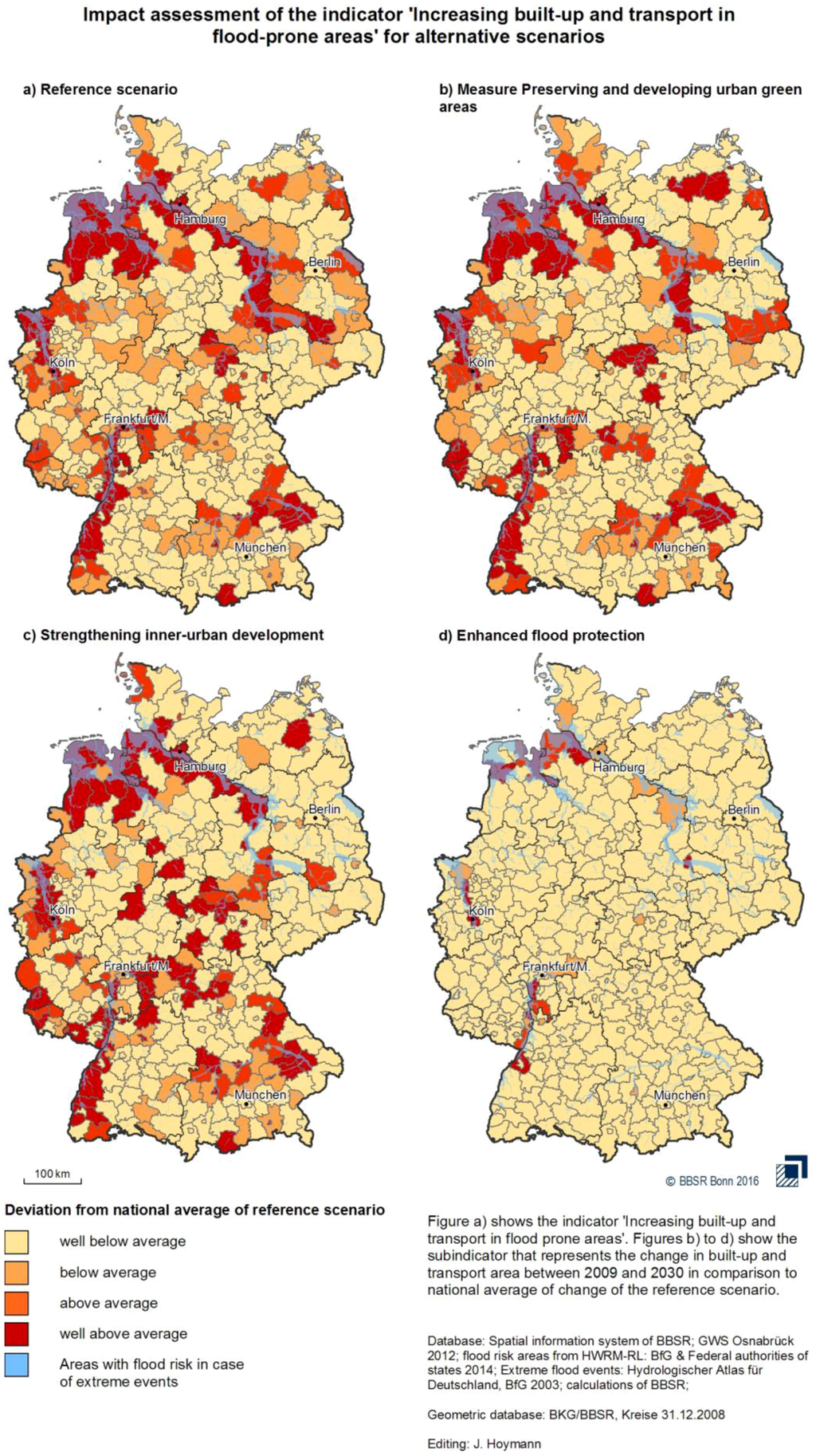 Simulation and Evaluation of Urban Growth for Germany Including Climate ...