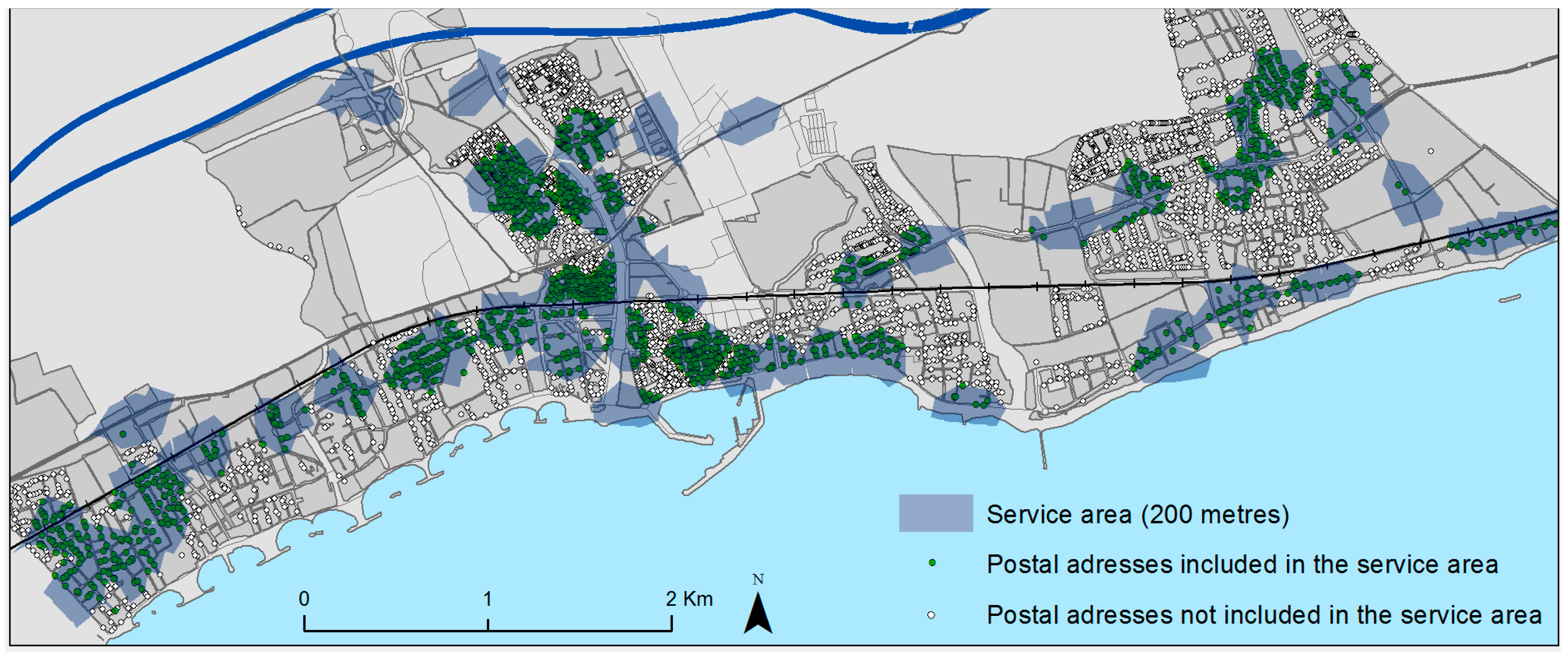 A GIS-Based Evaluation of the Effectiveness and Spatial Coverage of ...