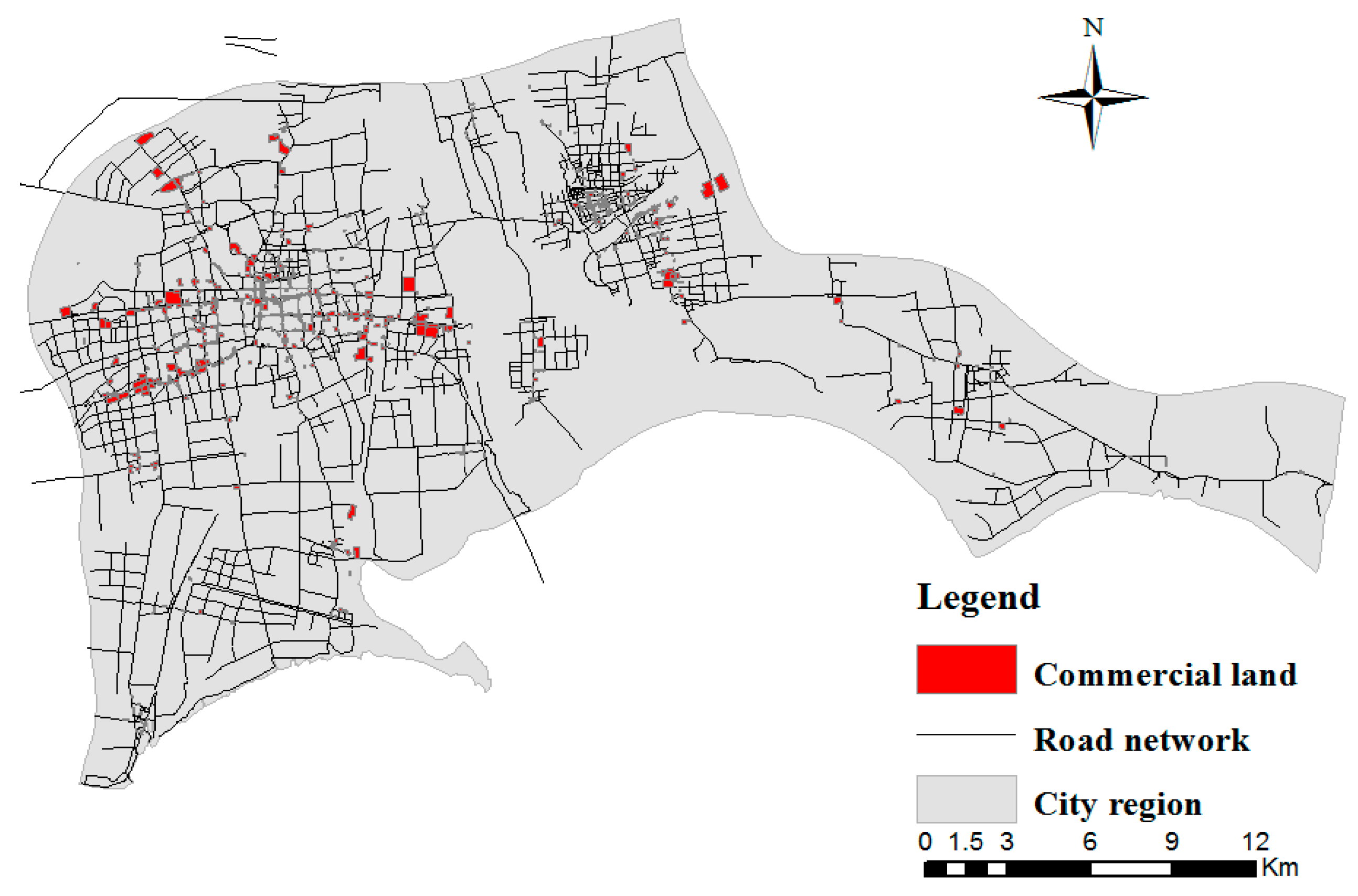 Building an Urban Spatial Structure from Urban Land Use Data: An ...