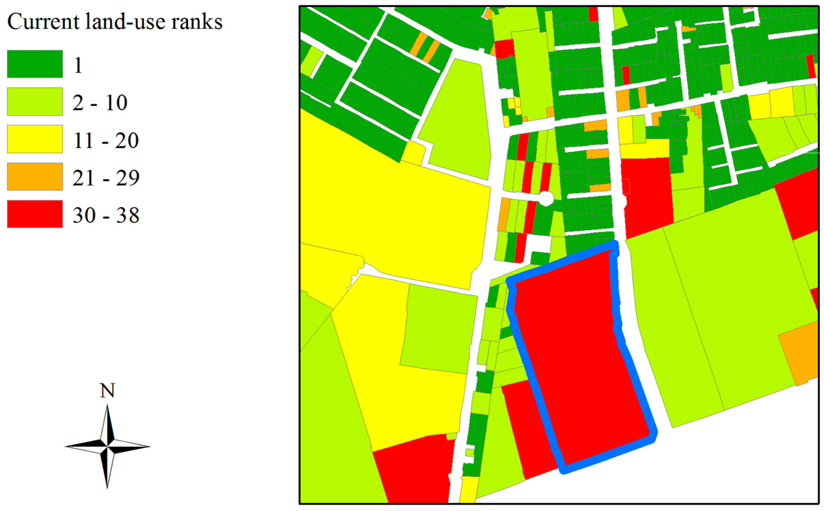 A Parcel-Level Model for Ranking and Allocating Urban Land-Uses