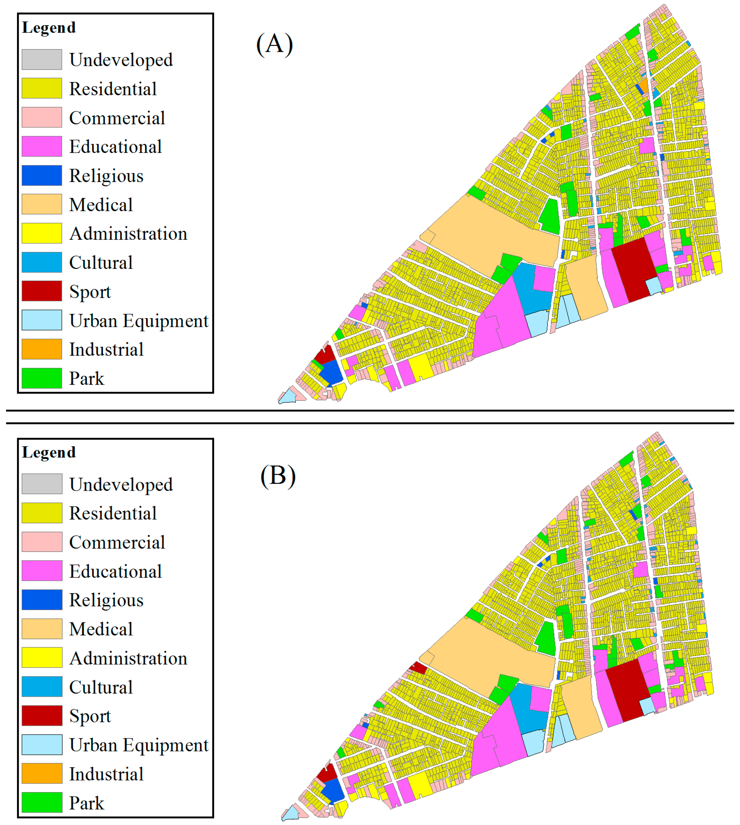 A Parcel-Level Model for Ranking and Allocating Urban Land-Uses
