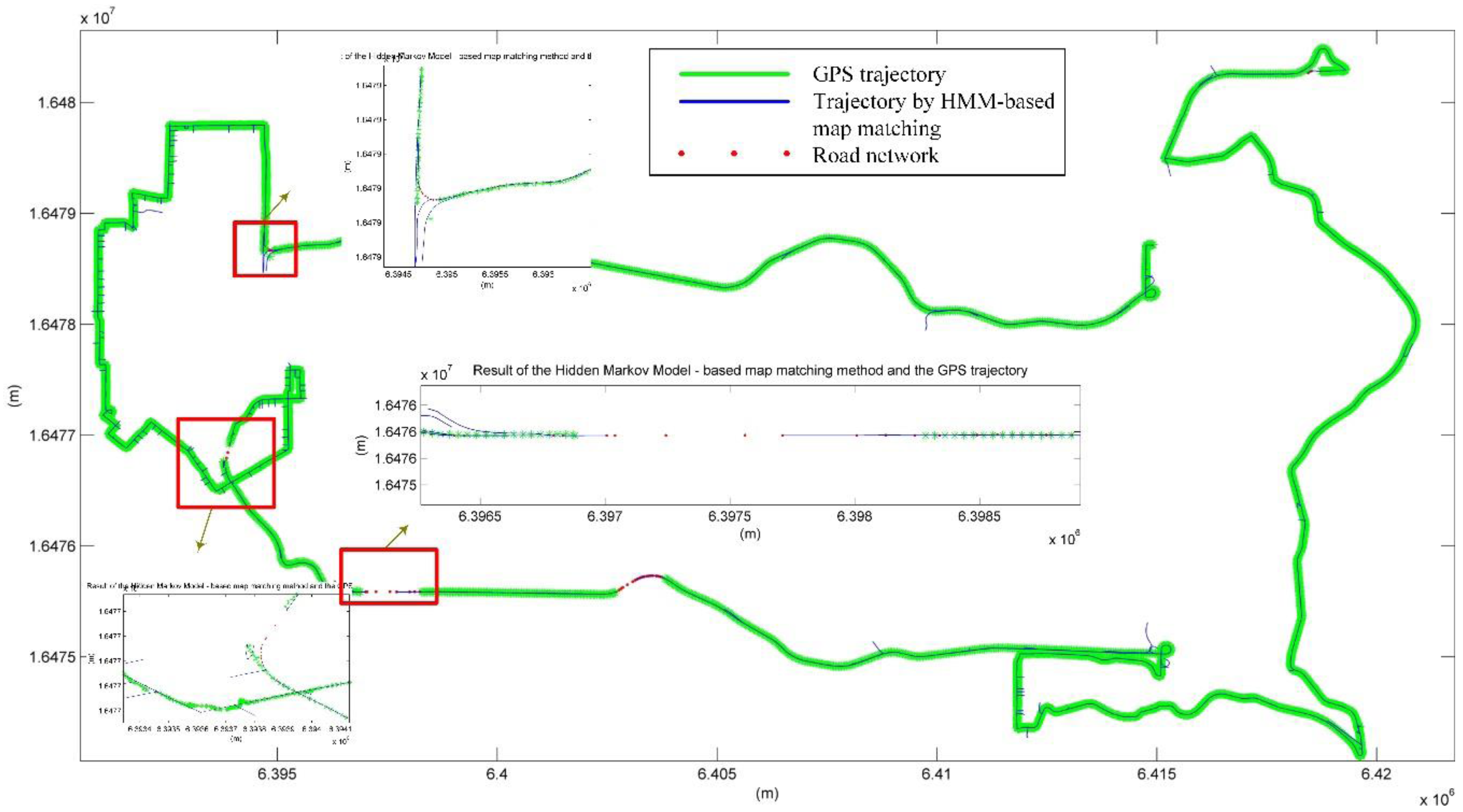 Ijgi Free Full Text Enhanced Map Matching Algorithm With A Hidden Markov Model For Mobile