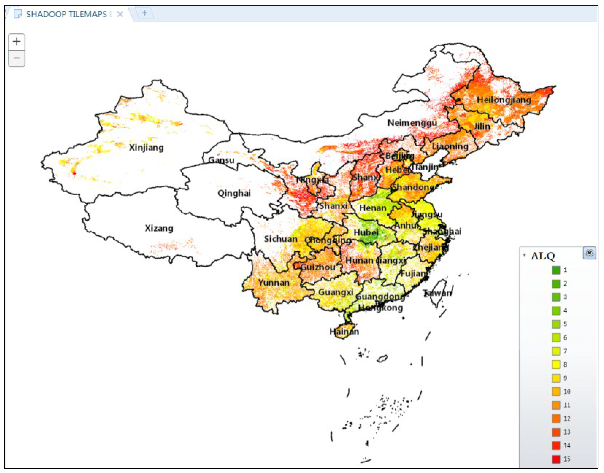 LandQv2: A MapReduce-Based System for Processing Arable Land Quality ...