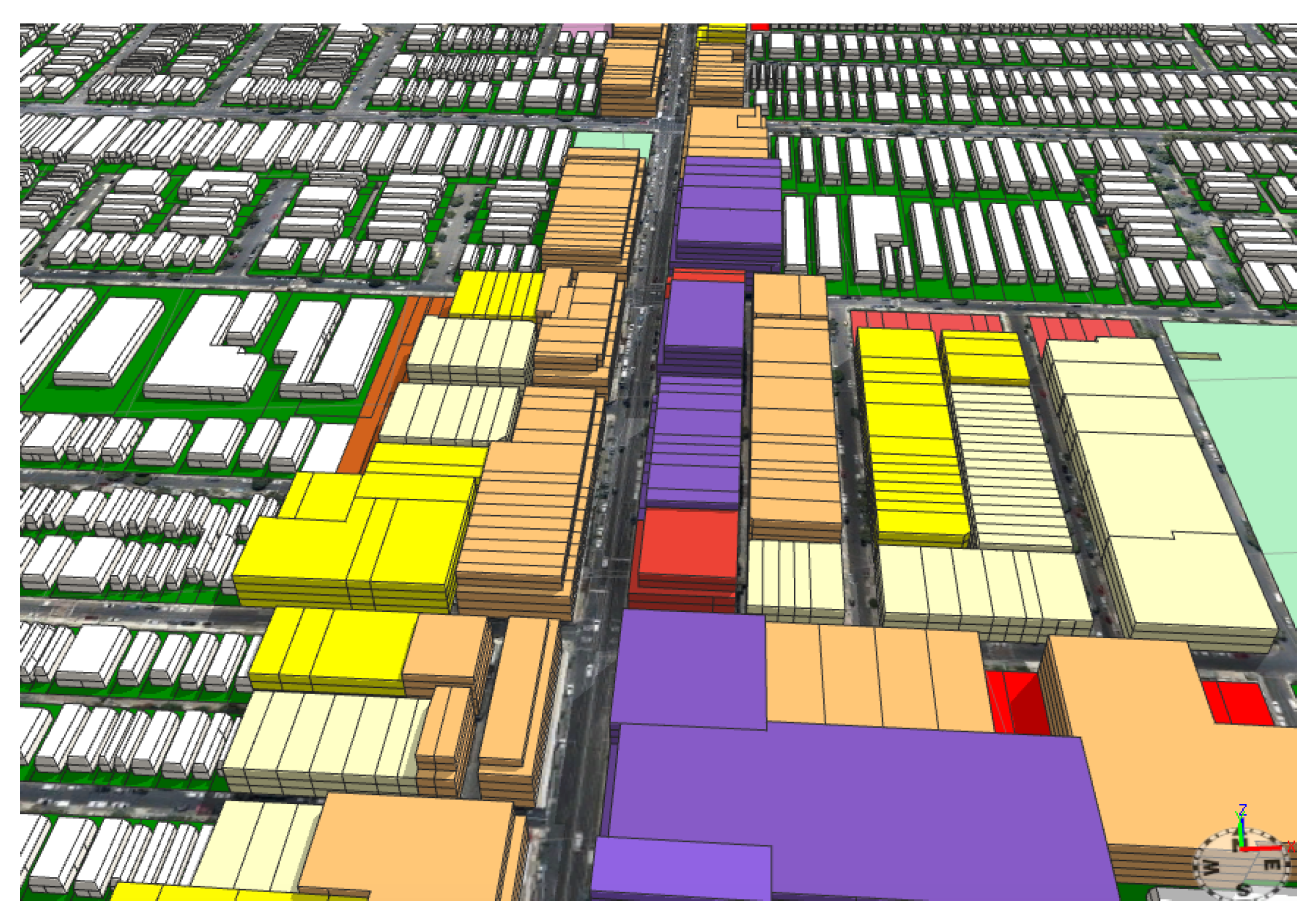 Three-Dimensional Rule-Based City Modelling to Support Urban Redevelopment Process