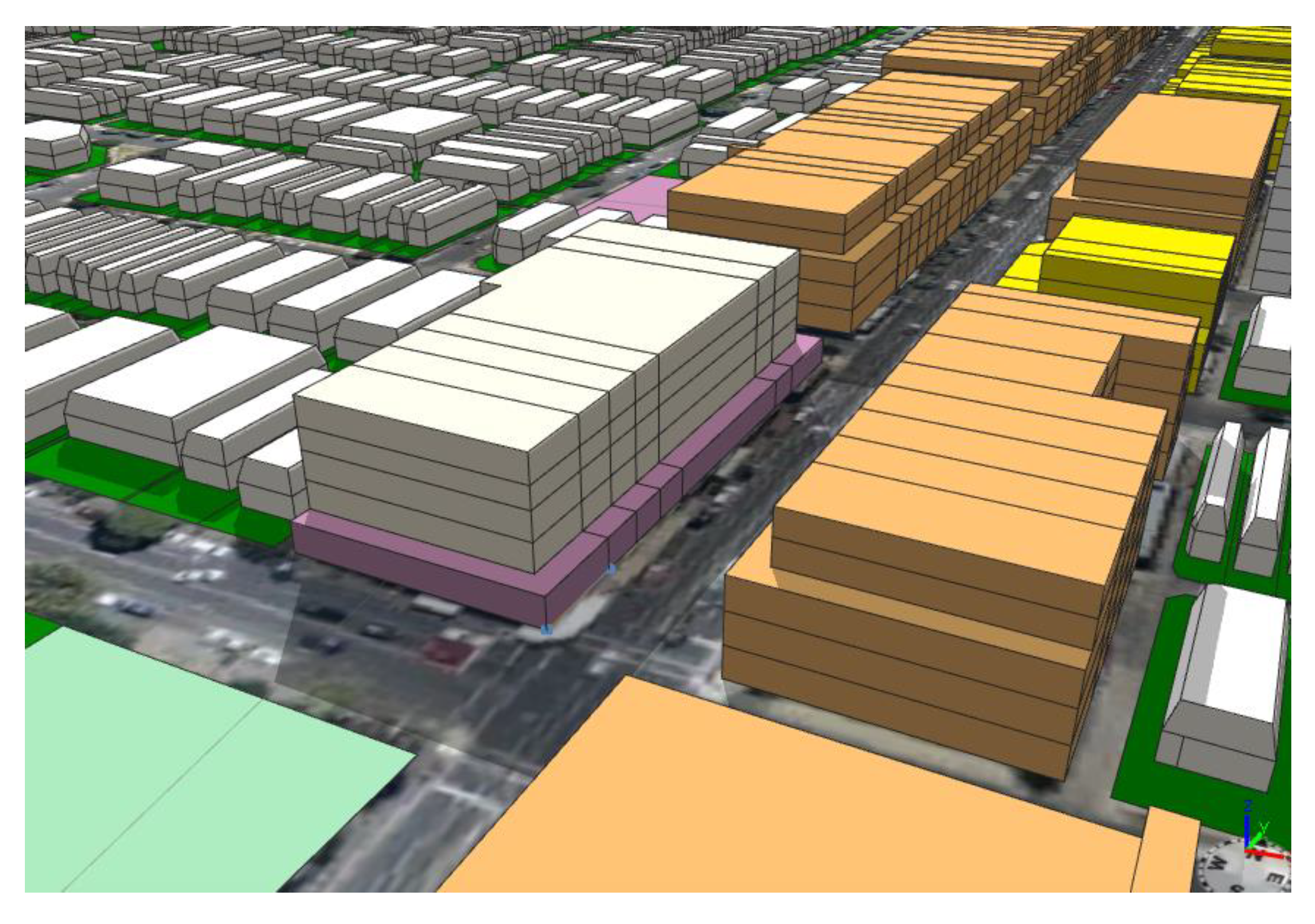 Three-Dimensional Rule-Based City Modelling to Support Urban Redevelopment Process