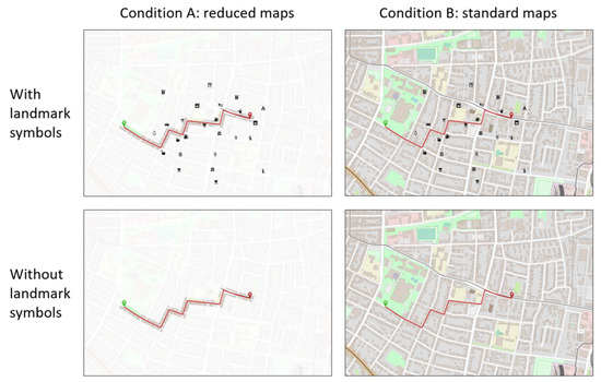 Reduction of Map Information Regulates Visual Attention without ...
