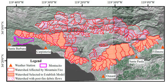 Investigation of Post-Fire Debris Flows in Montecito