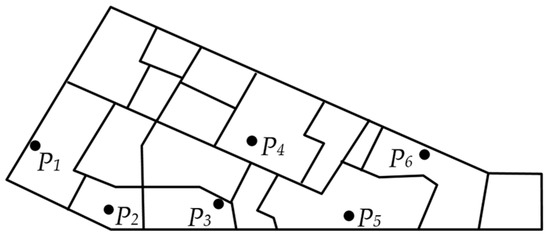 An Algorithm based on the Weighted Network Voronoi Diagram for Point Cluster Simplification