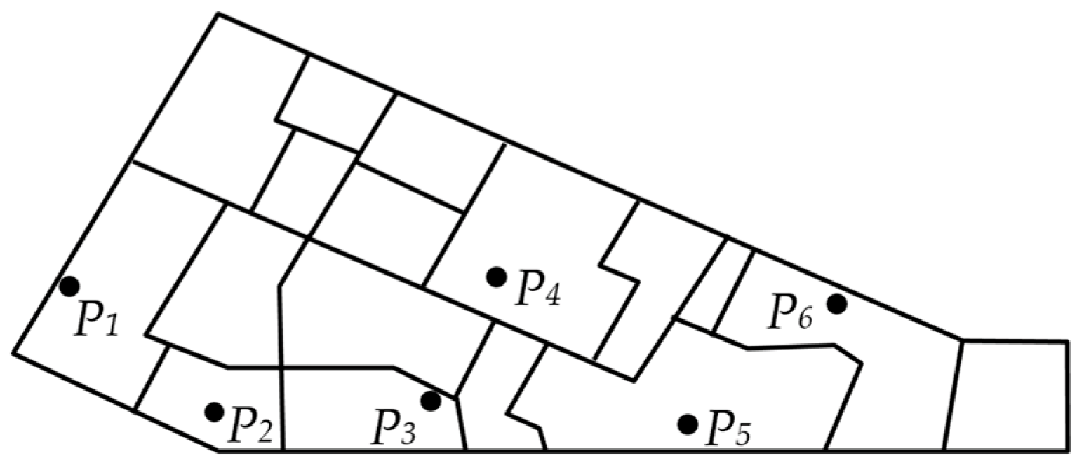 An Algorithm based on the Weighted Network Voronoi Diagram for Point Cluster Simplification