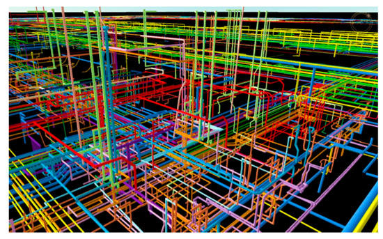 A Hybrid Framework for High-Performance Modeling of Three-Dimensional Pipe Networks