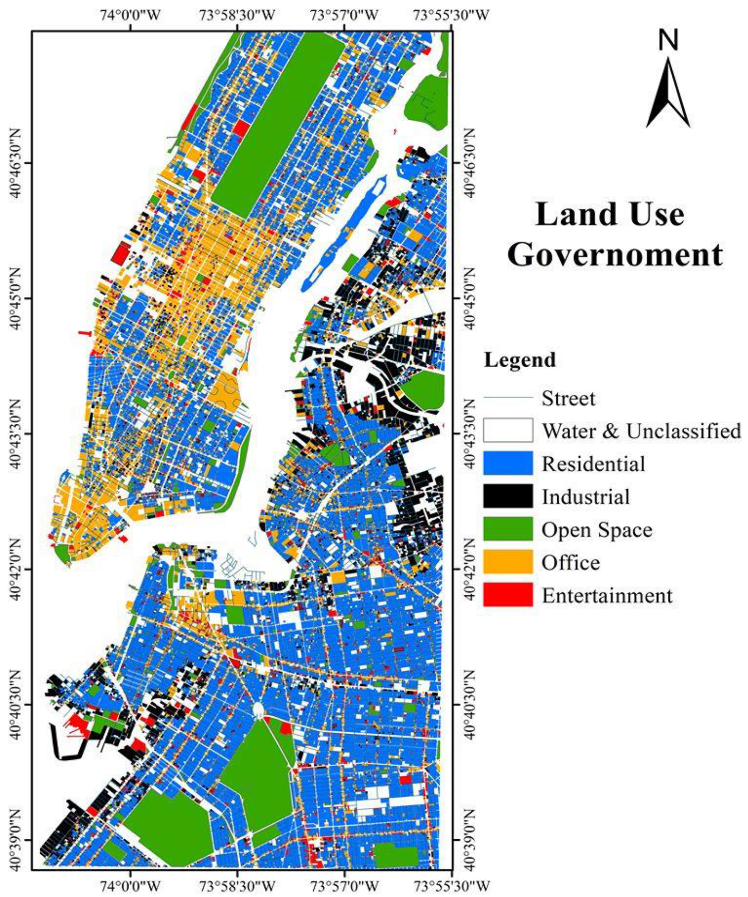 Social Sensing for Urban Land Use Identification