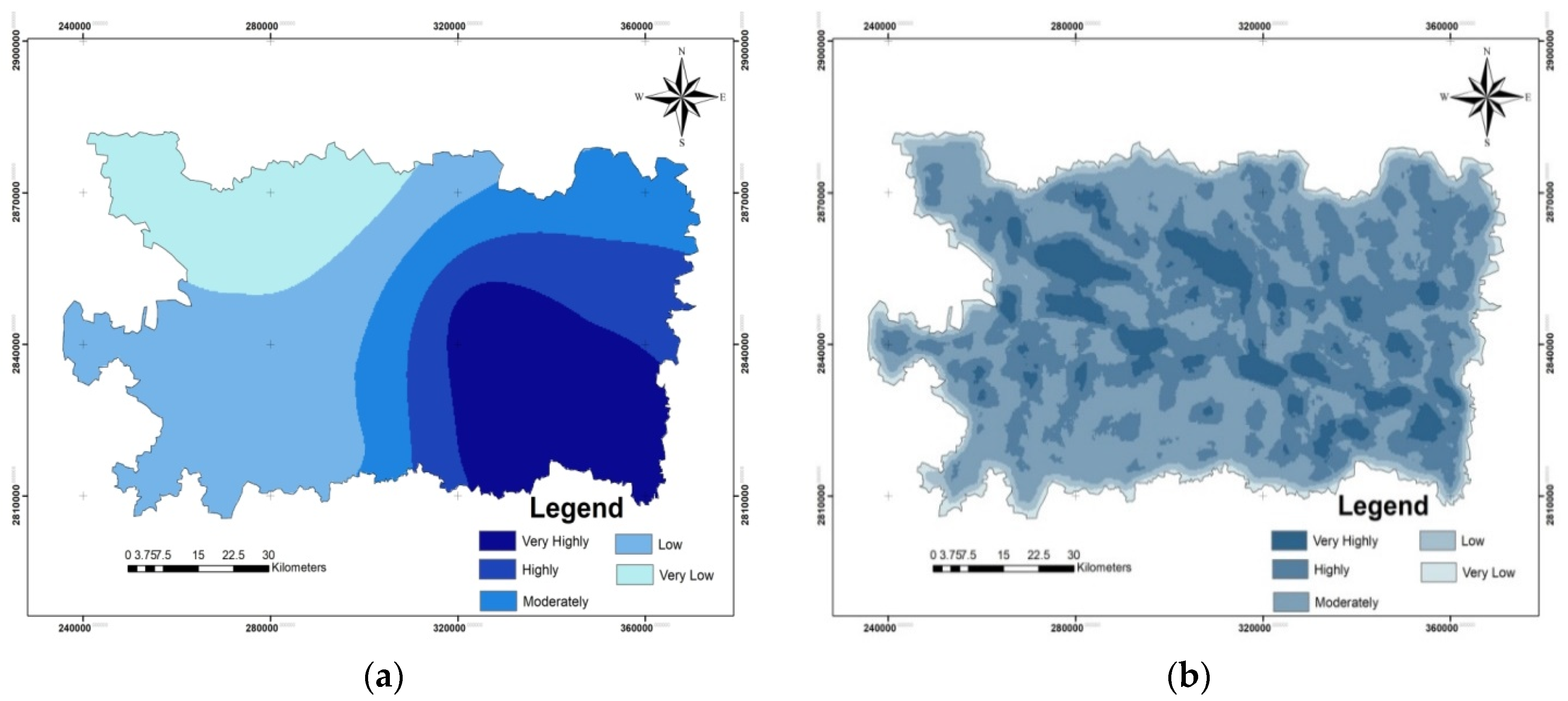 Flood Susceptibility Mapping through the GIS-AHP Technique Using the Cloud