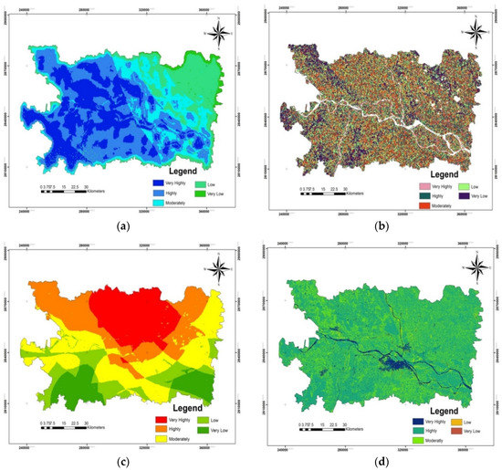 Flood Susceptibility Mapping through the GIS-AHP Technique Using the Cloud