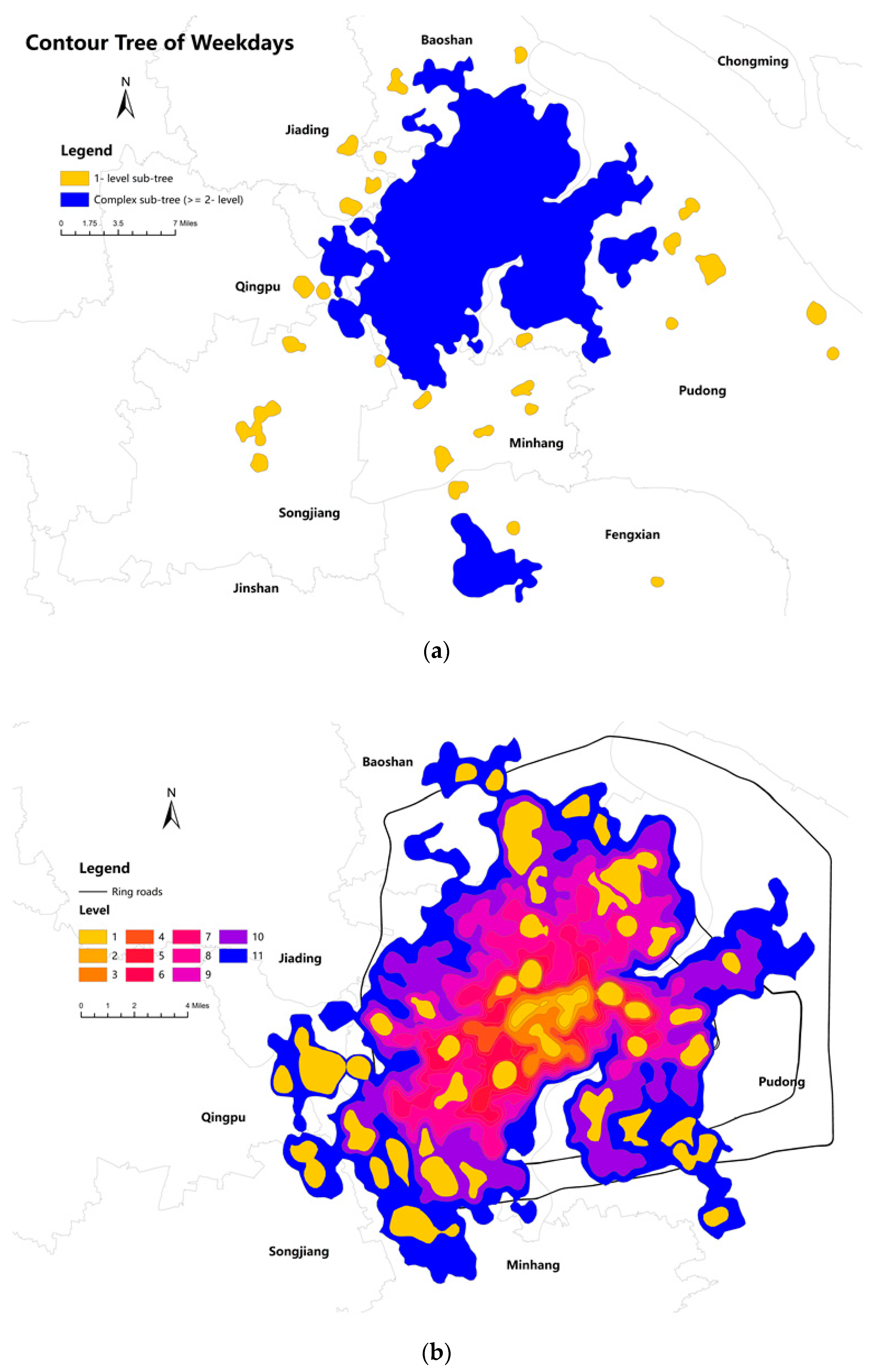 Detecting and Analyzing Urban Centers Based on the Localized Contour ...