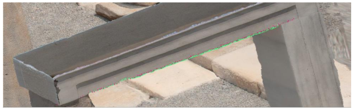 Edge Detection in 3D Point Clouds Using Digital Images