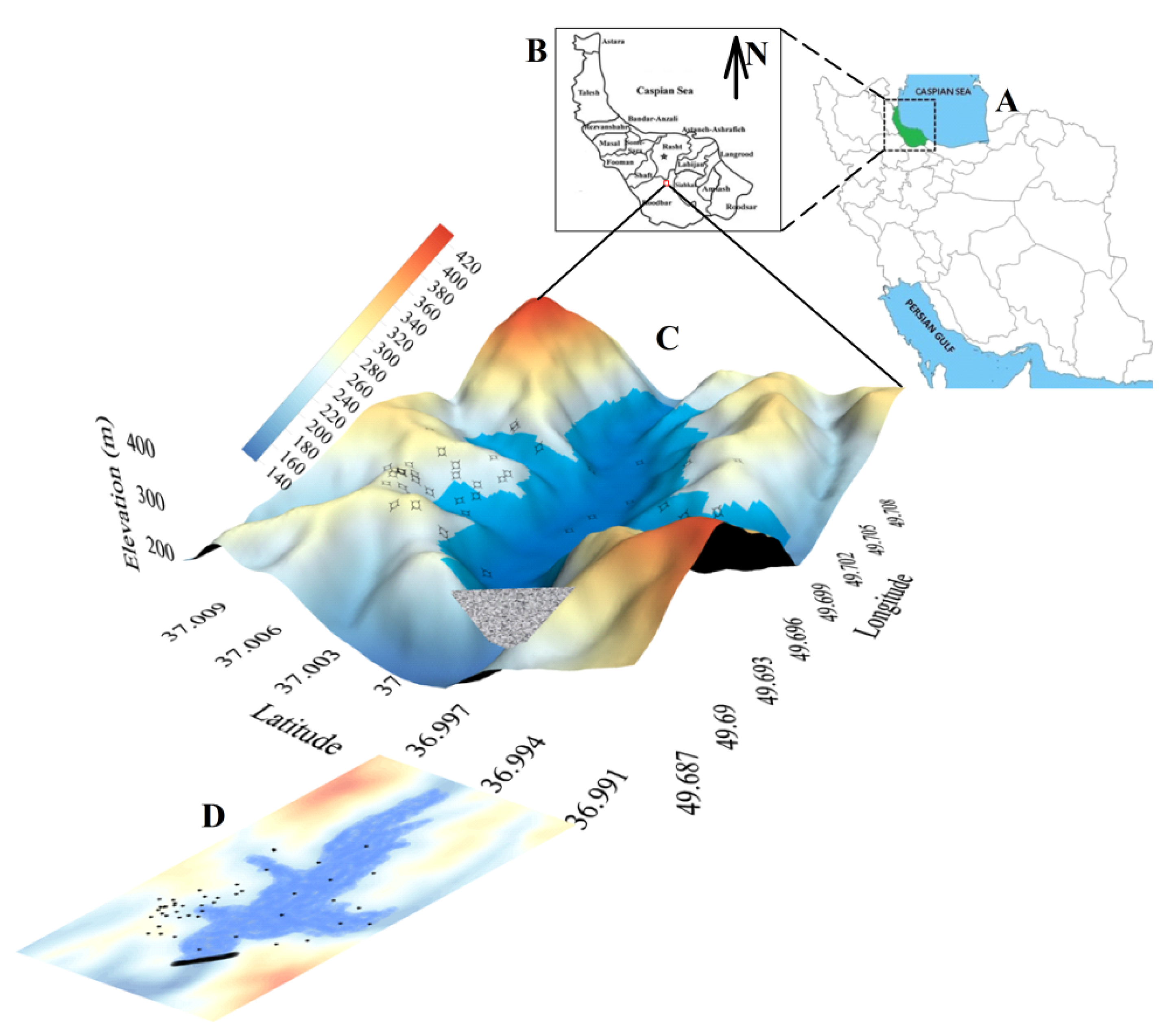 Subsurface Topographic Modeling Using Geospatial And Data Driven Algorithm