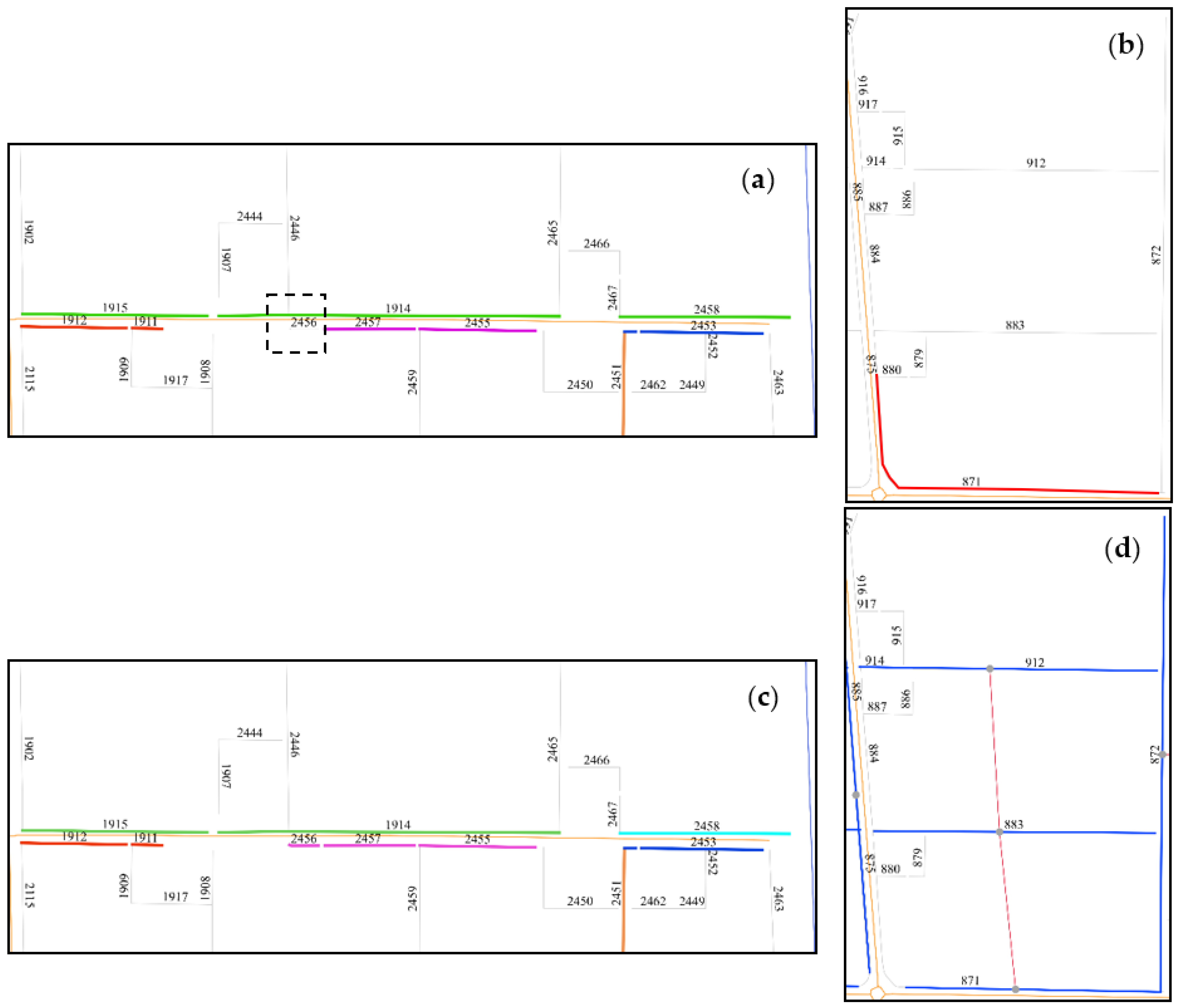 IJGI | Free Full-Text | Pattern Recognition of Complex Distributed Ditches