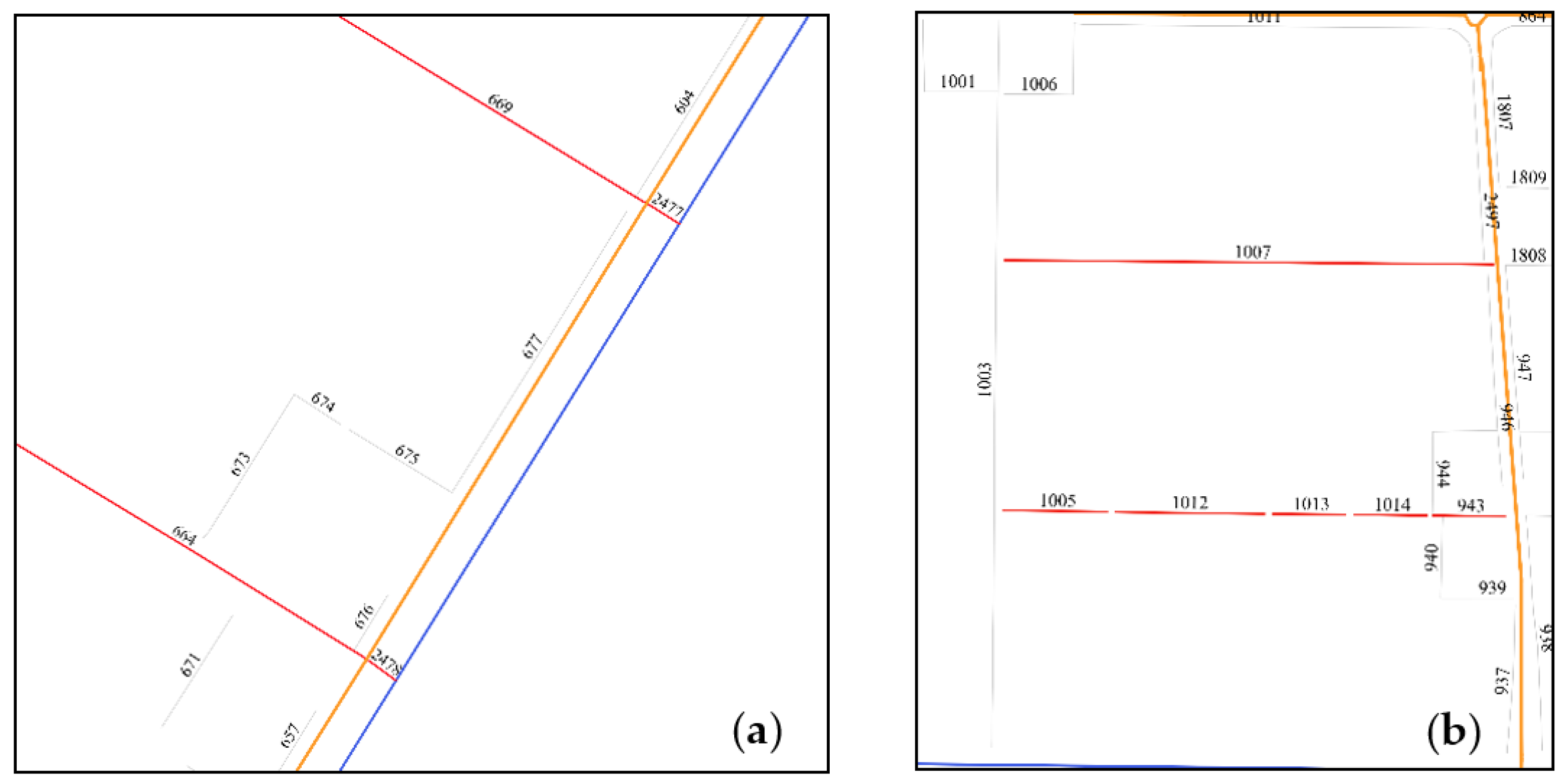 IJGI | Free Full-Text | Pattern Recognition of Complex Distributed Ditches