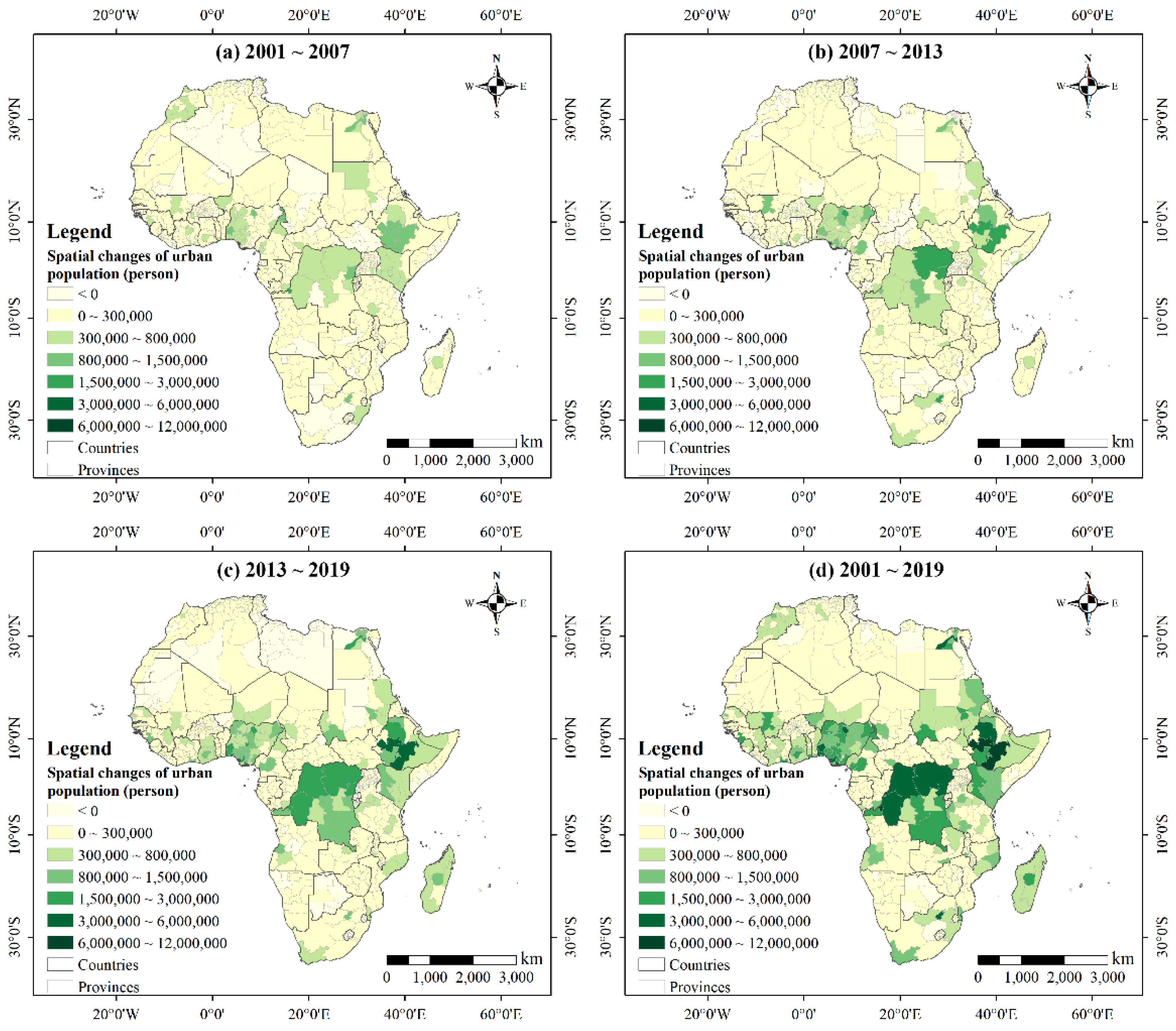 Spatiotemporal Characteristics of Urban Land Expansion and Population ...