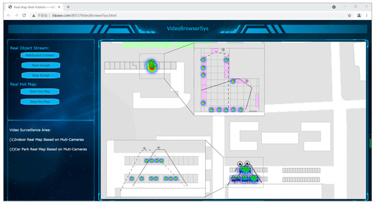 Real-Time Web Map Construction Based on Multiple Cameras and GIS