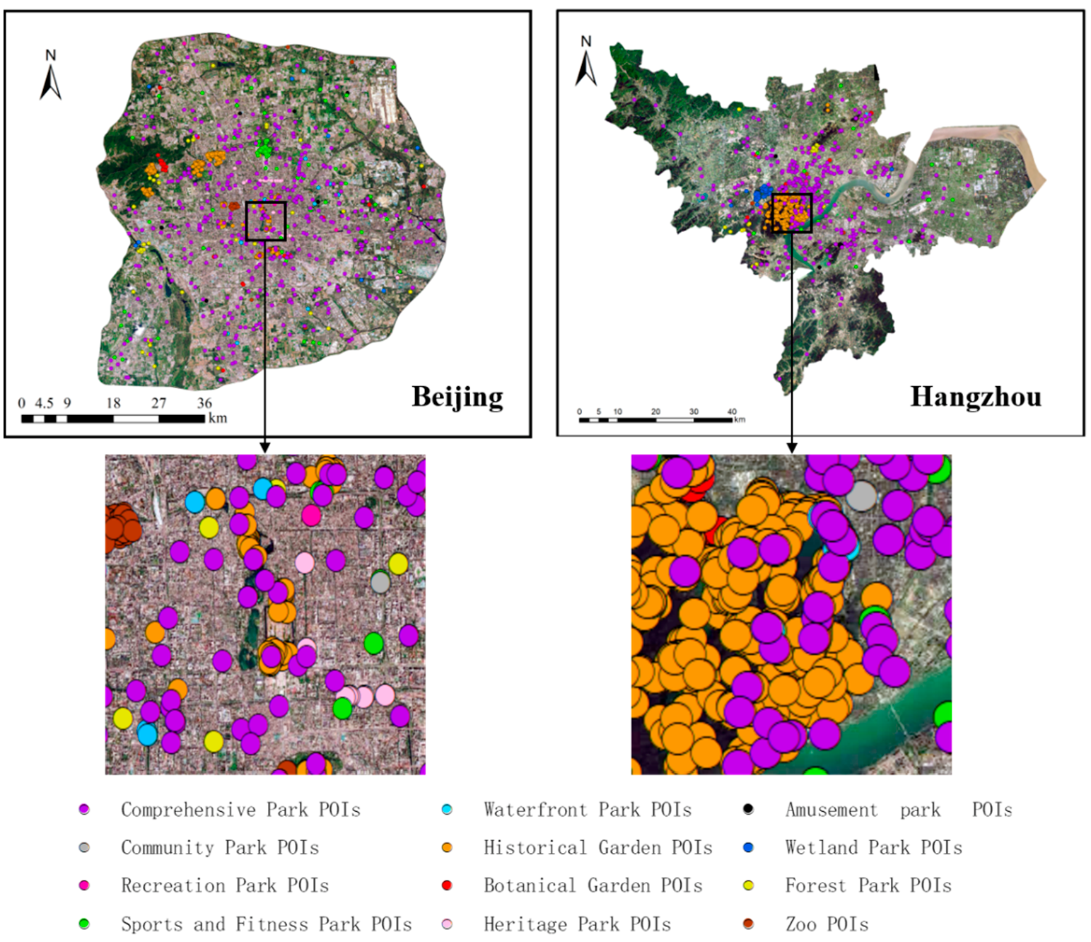 IJGI | Free Full-Text | Functional Classification of Urban Parks Based ...