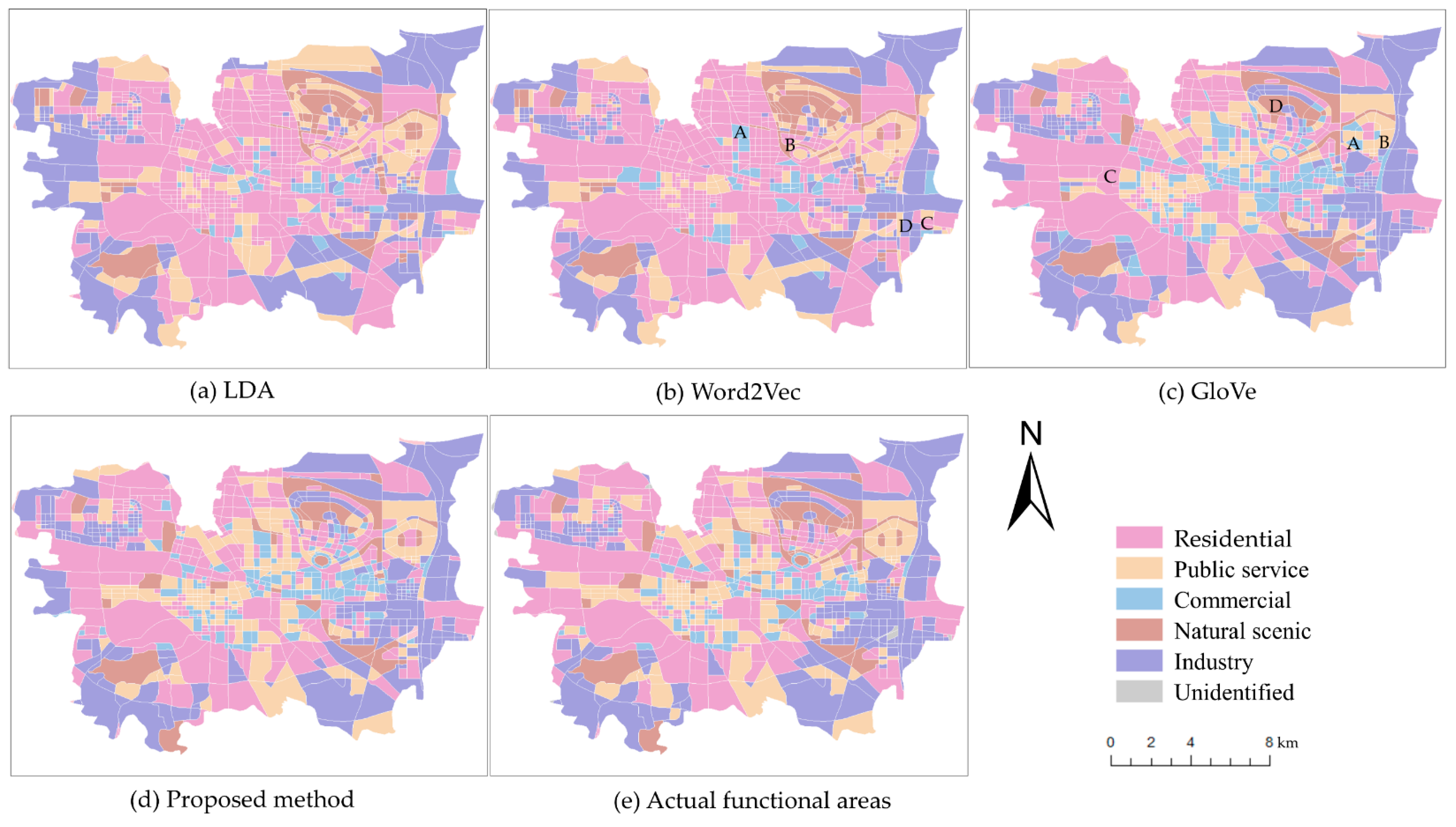A GloVe Model for Urban Functional Area Identification Considering Nonlinear Spatial ...