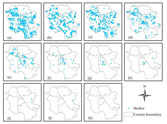IJGI | Free Full-Text | A Study on the Emergency Shelter Spatial ...