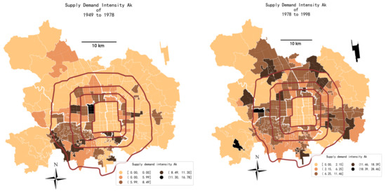 Interpretation of Spatial-Temporal Patterns of Community Green Spaces Based on Service ...
