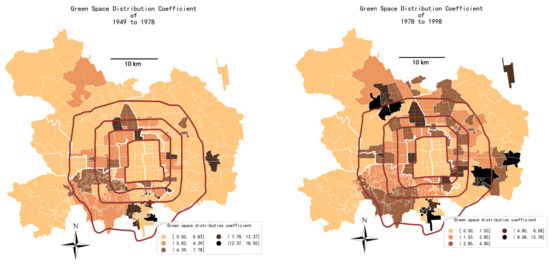 Interpretation of Spatial-Temporal Patterns of Community Green Spaces Based on Service ...