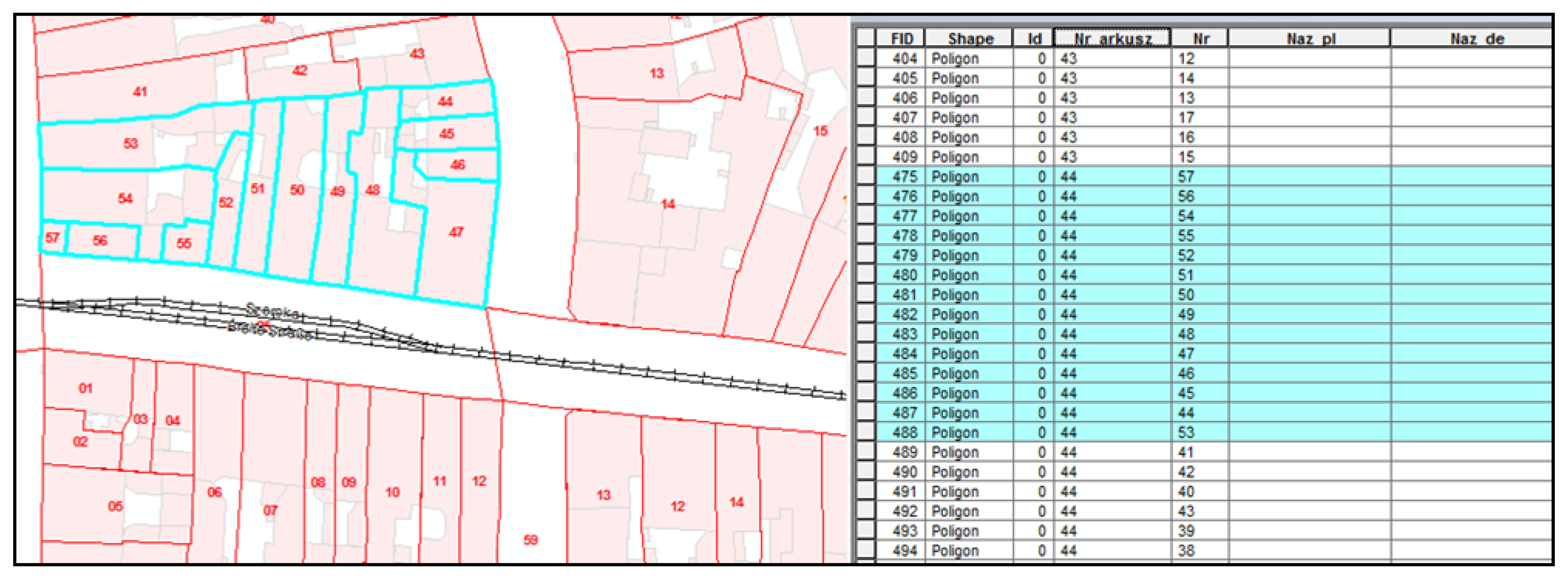 The Concept of a Georeferential Spatial Database of Topographic ...