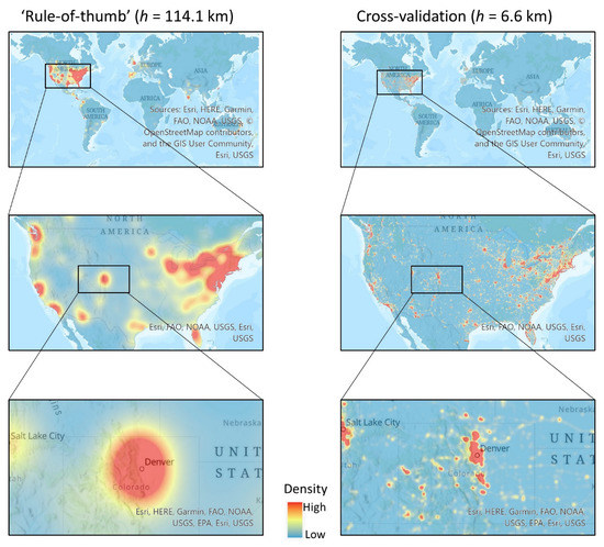 Multi-GPU-Parallel and Tile-Based Kernel Density Estimation for Large-Scale Spatial Point ...