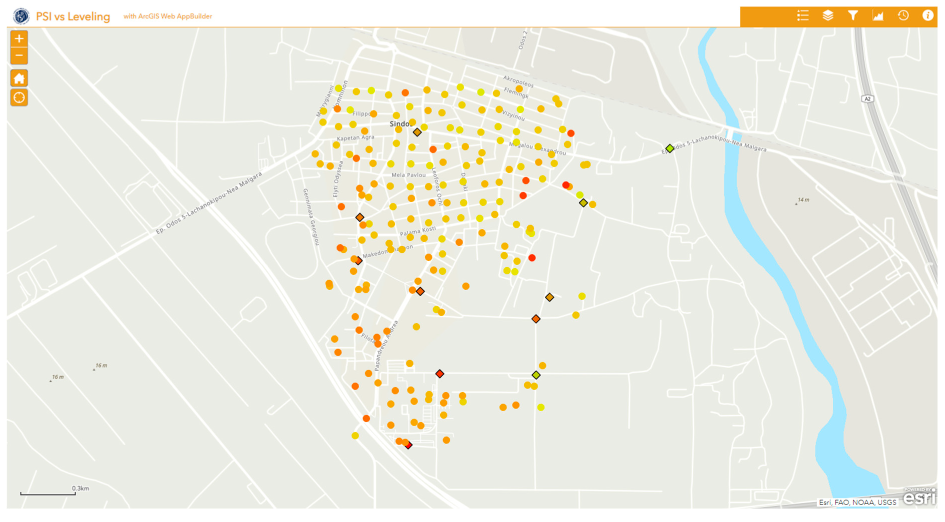 Interactive Web Mapping Applications for 2D and 3D Geo-Visualization of Persistent Scatterer ...