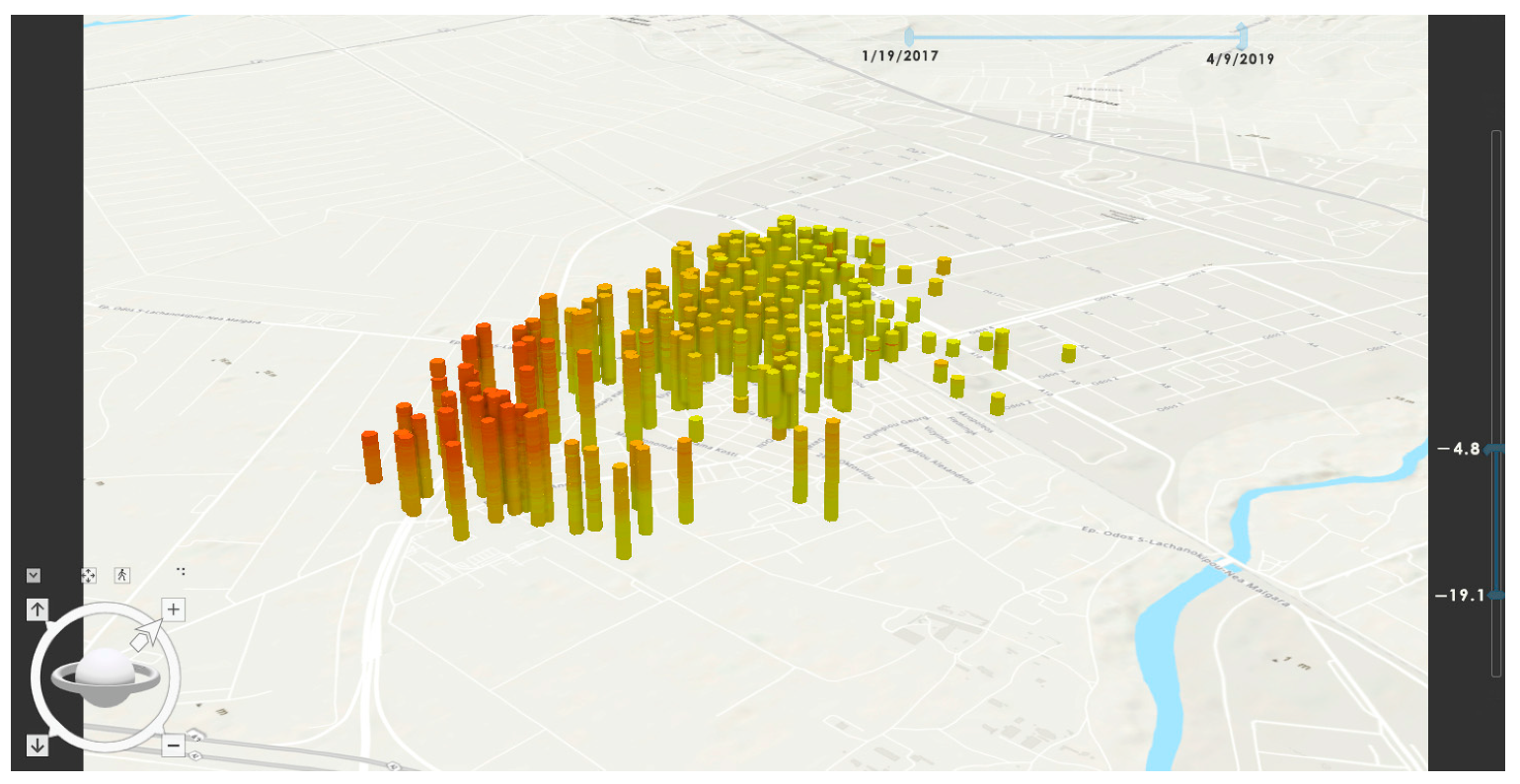 Interactive Web Mapping Applications for 2D and 3D Geo-Visualization of Persistent Scatterer ...