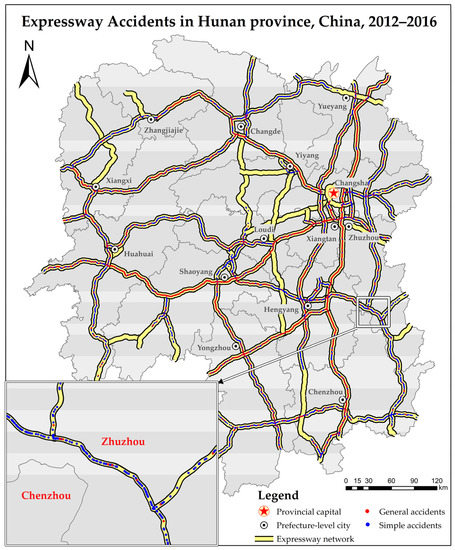 Exploring Spatiotemporal Patterns of Expressway Traffic Accidents Based ...