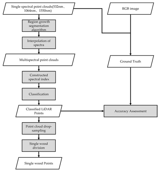 Point Cloud Data Processing Optimization in Spectral and Spatial ...