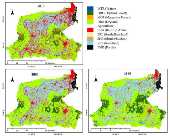 IJGI | Free Full-Text | Two Decades of Land-Use Dynamics in an Urbanizing Tropical Watershed ...