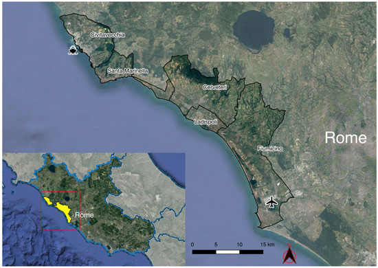 Analysis of the Spatiotemporal Urban Expansion of the Rome Coastline ...