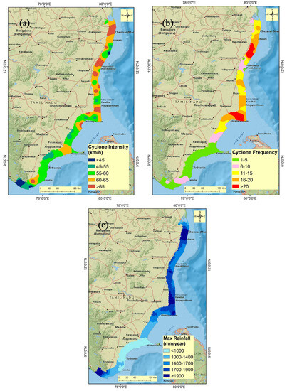 IJGI | Free Full-Text | Multi-Criterion Analysis of Cyclone Risk along ...