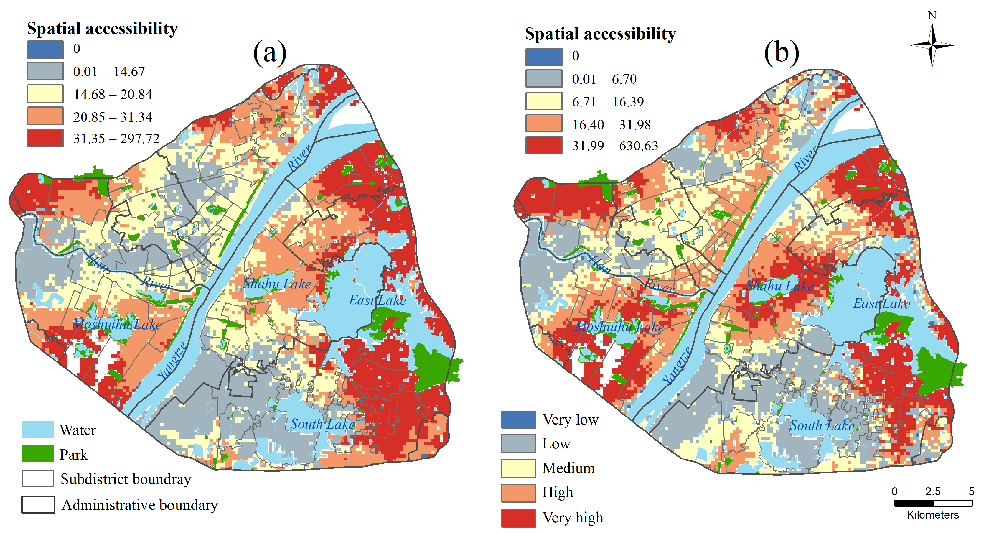 Measuring the Spatial Accessibility of Parks in Wuhan, China, Using a Comprehensive Multimodal ...