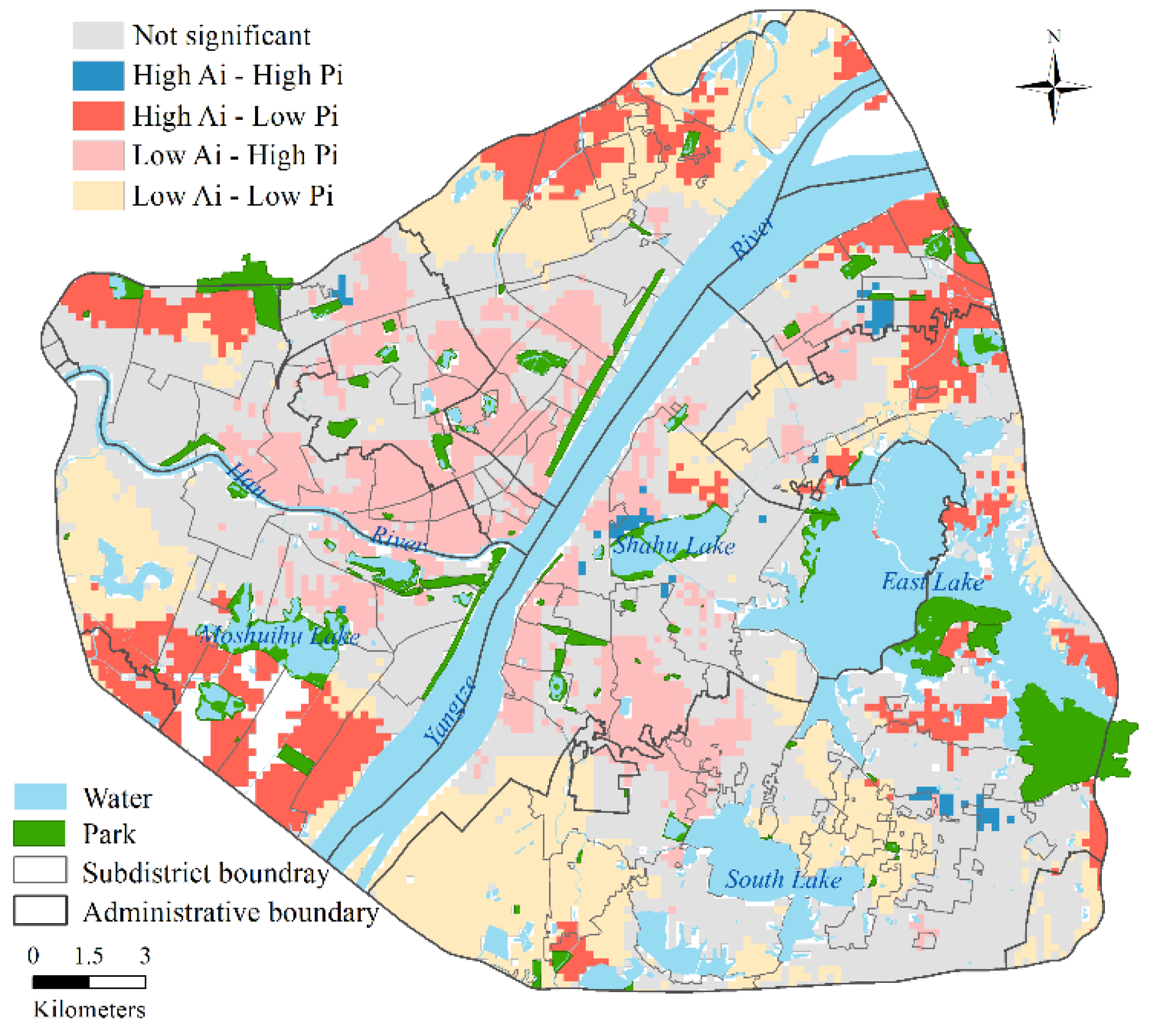 Measuring the Spatial Accessibility of Parks in Wuhan, China, Using a ...