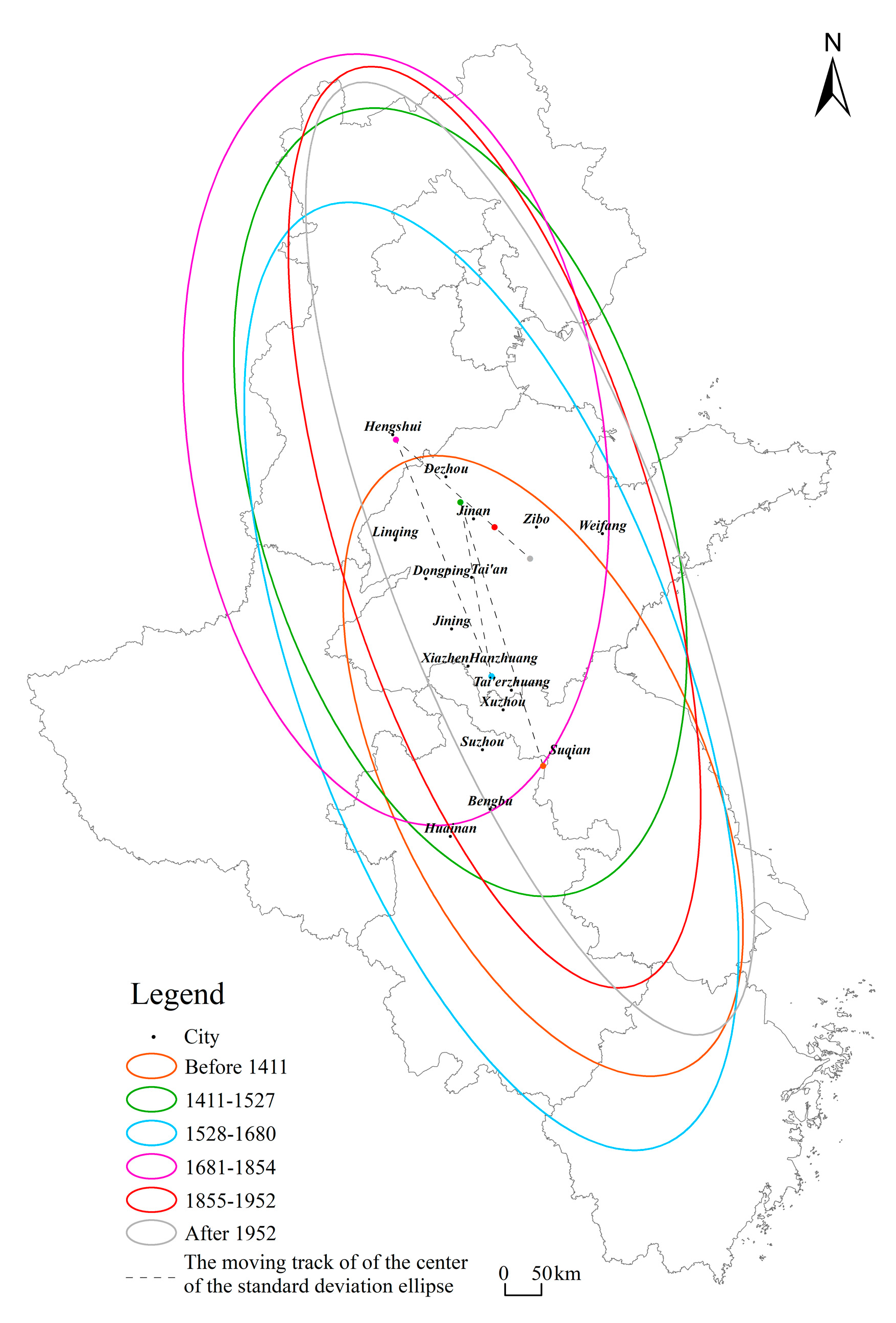 Analysis of Spatial and Temporal Distribution Patterns of Traditional ...