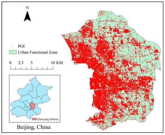 A Spatial Semantic Feature Extraction Method for Urban Functional Zones Based on POIs