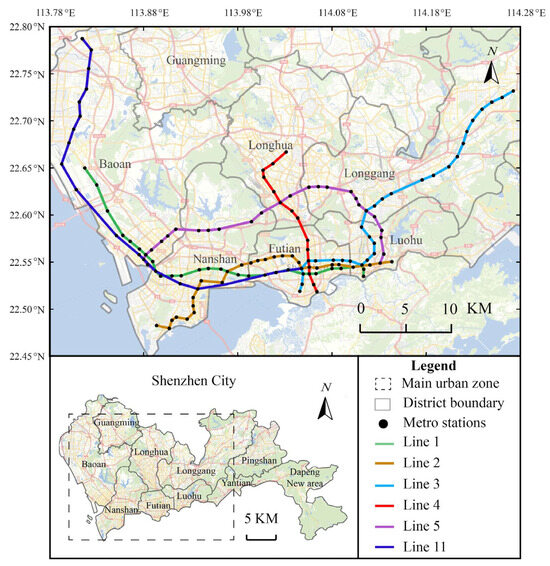 Exploring the Spatiotemporal Patterns of Passenger Flows in Expanding Urban Metros: A Case Study ...