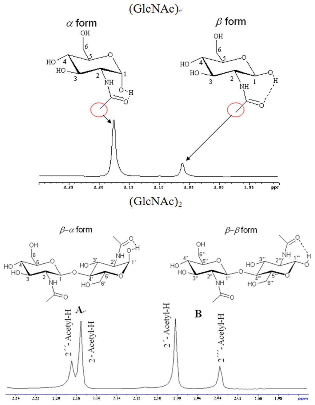 Efficient 1H-NMR Quantitation and Investigation of N-Acetyl-D ...