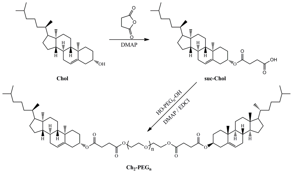 IJMS | Free Full-Text | α, ω-Cholesterol-Functionalized Low Molecular ...