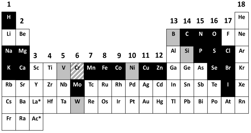 The Metals in the Biological Periodic System of the Elements: Concepts ...