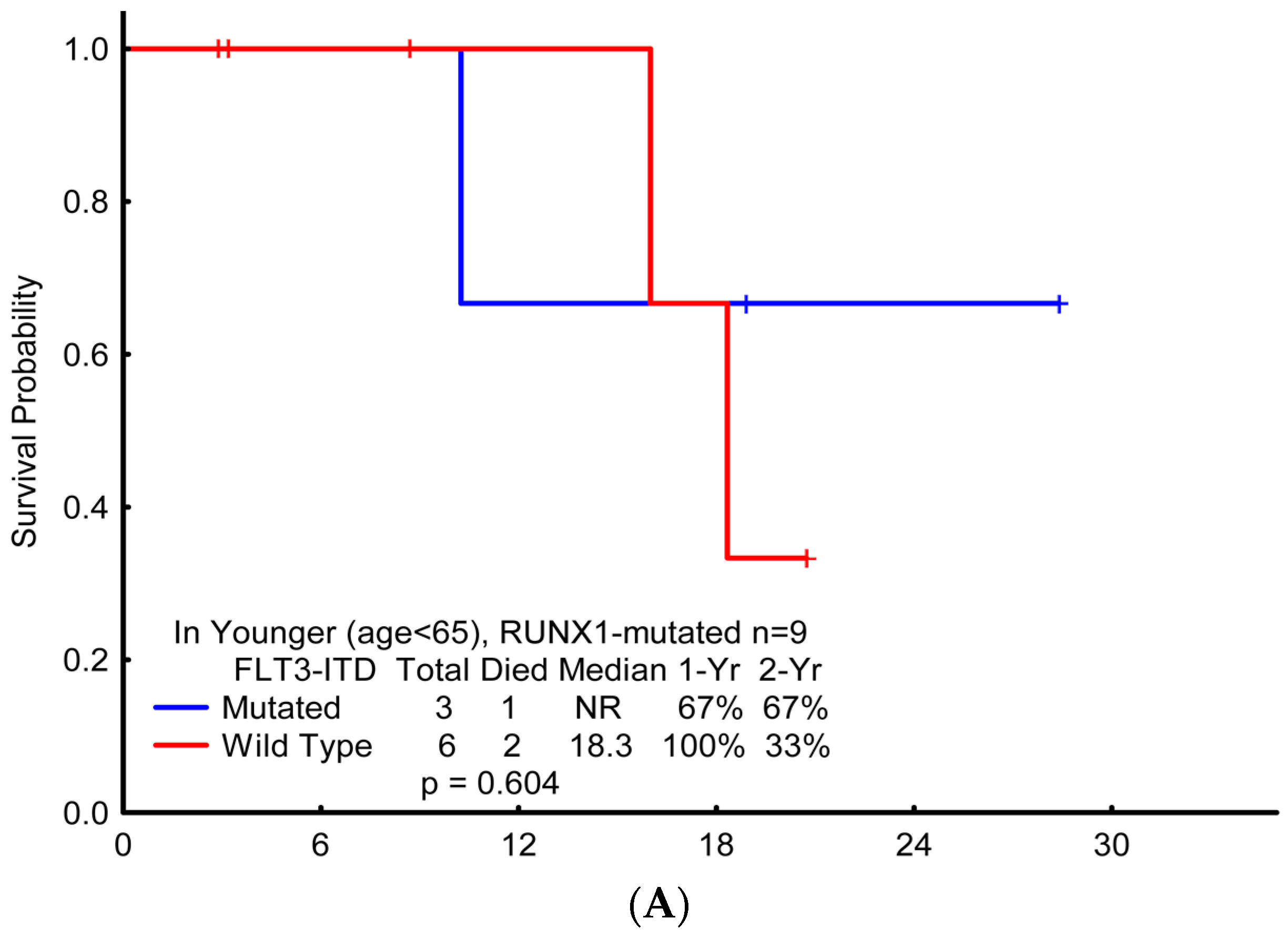 Clinical Outcomes and Co-Occurring Mutations in Patients with RUNX1-Mutated Acute Myeloid Leukemia