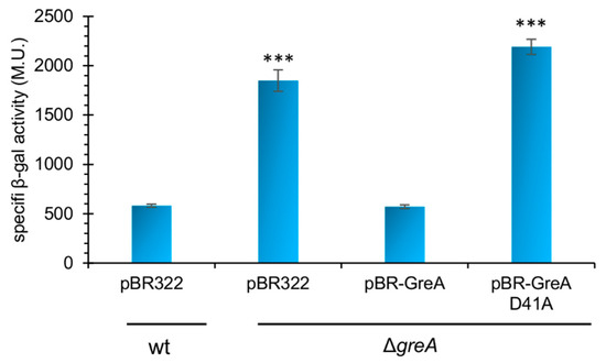 Autoregulation of greA Expression Relies on GraL Rather than on greA ...