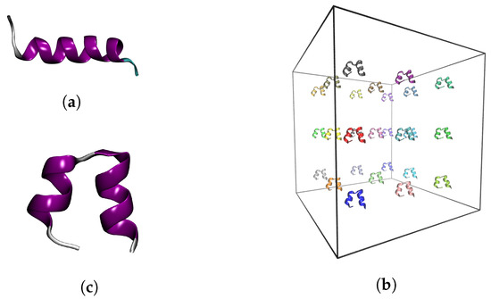 Self-Association of Antimicrobial Peptides: A Molecular Dynamics ...