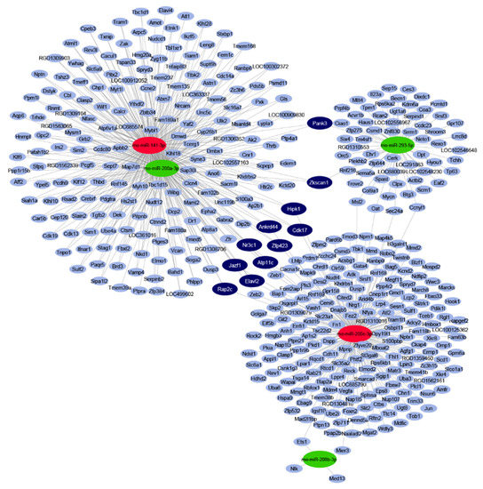 Cardiac miRNA Expression and their mRNA Targets in a Rat Model of ...